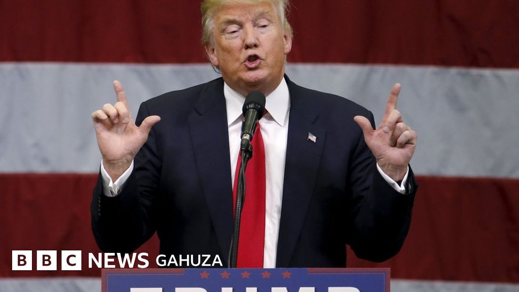 Trump: Abarongoye aba Repubulikani ntibanshaka - BBC News Gahuza