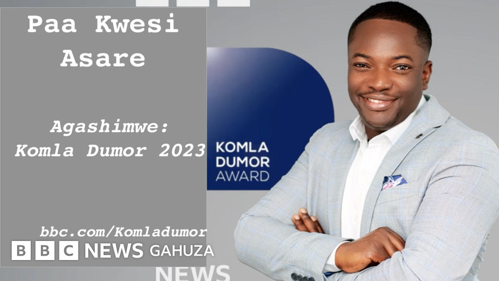 Agashimwe ko mu 2023 kitiriwe umumenyeshamakuru Komla Dumor - BBC News Gahuza
