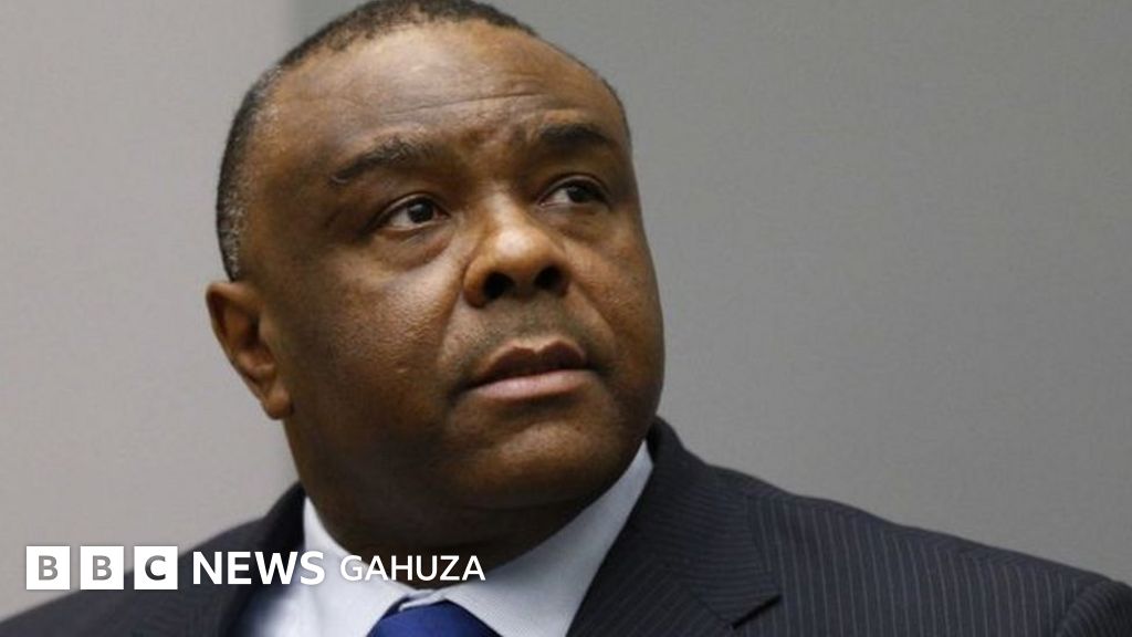 Bemba ahanishijwe igipfungo kubera ivyaha vyo mu ntambara - BBC News Gahuza