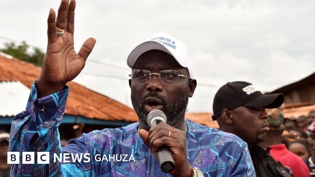 Liberia: Prezida yatowe George Weah asaba ababa hanze gutahuka - BBC ...