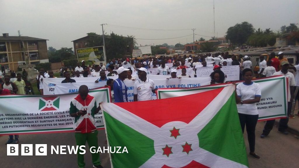 Mu Burundi hari kuba imyigaragambyo yo 'kwamagana RFI' - BBC News Gahuza