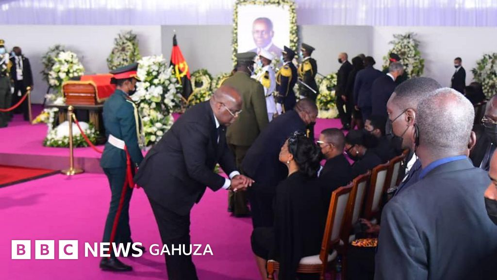 José Eduardo dos Santos: Angola yakoze imihango yo gushyingura ...