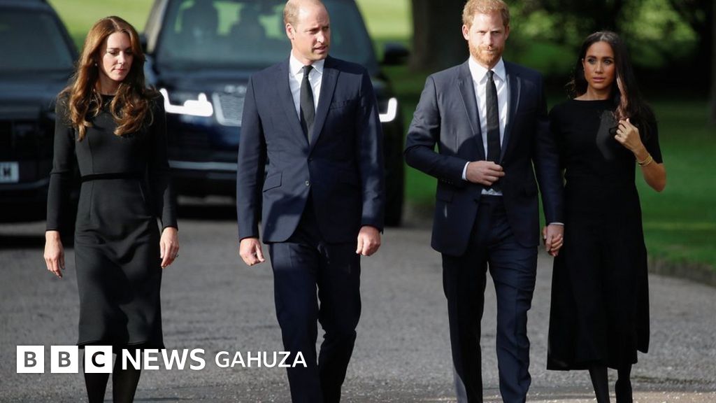 Umwamkazi Elizabeth: Abaganwa William na Harry bahujwe n’urupfu rwa ...