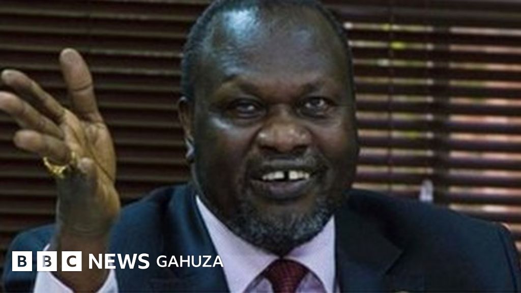 Umunkuru w'inyeshyamba muri Sudani yepfo ntagitahutse kuri uyu wa gatandatu - BBC News Gahuza