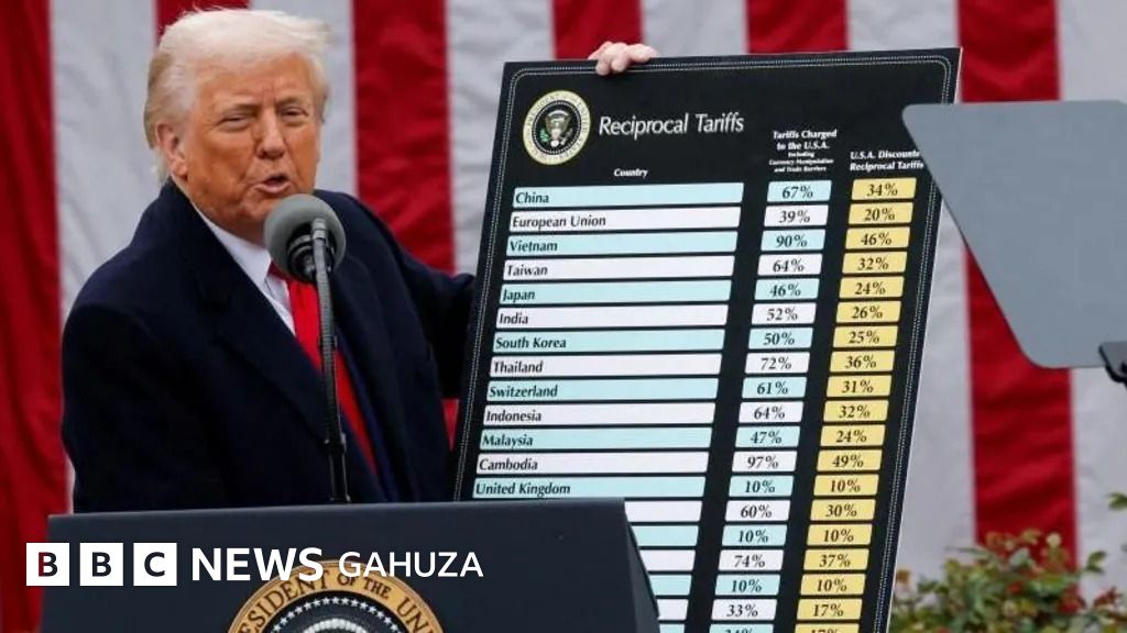 Trump byose yabiteyemo urusimbi, ashyiraho imisoro yari amaranye imyaka ...