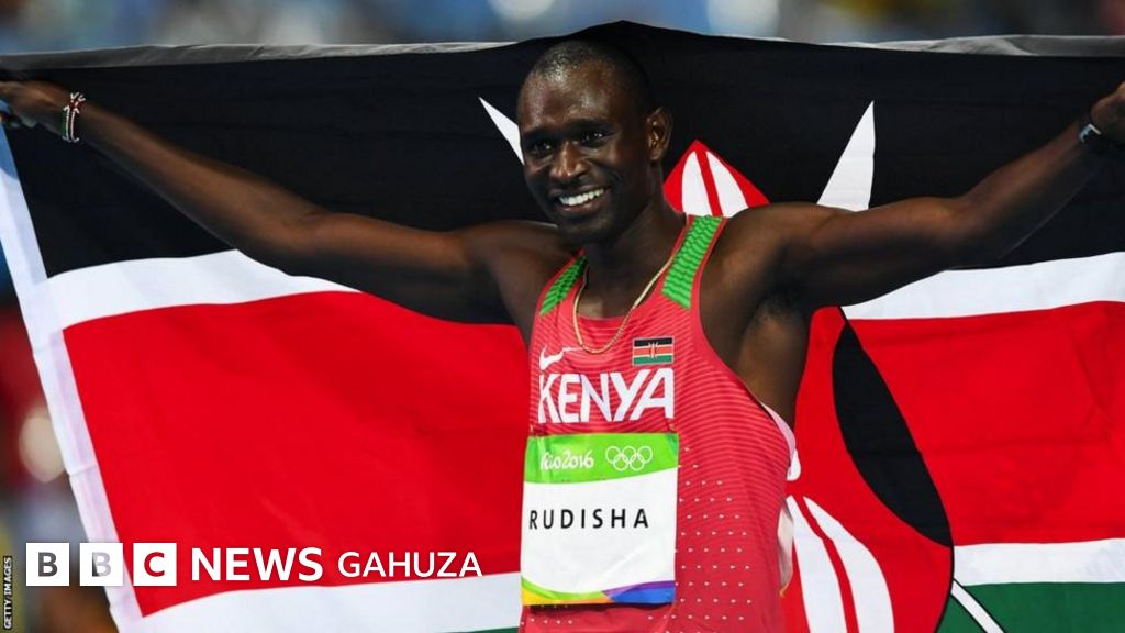 David Rudisha yarokotse isanganya ry'indege muri Kenya - BBC News Gahuza
