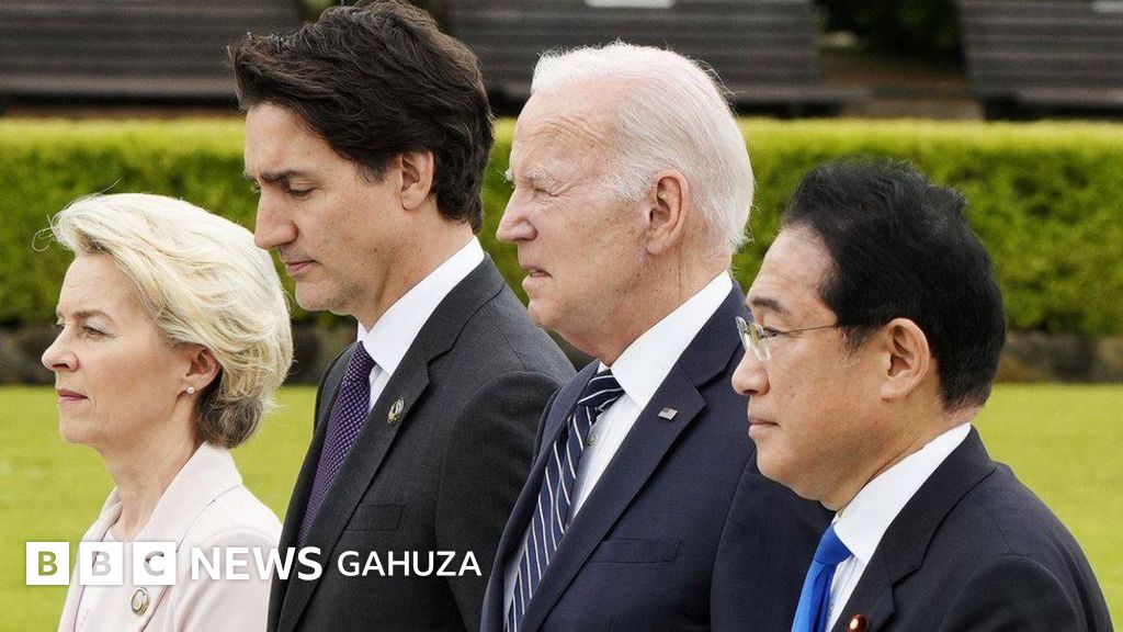 US igiye gutangaza ibihano bishya kuri Russia mu nama ya G7 - BBC News ...