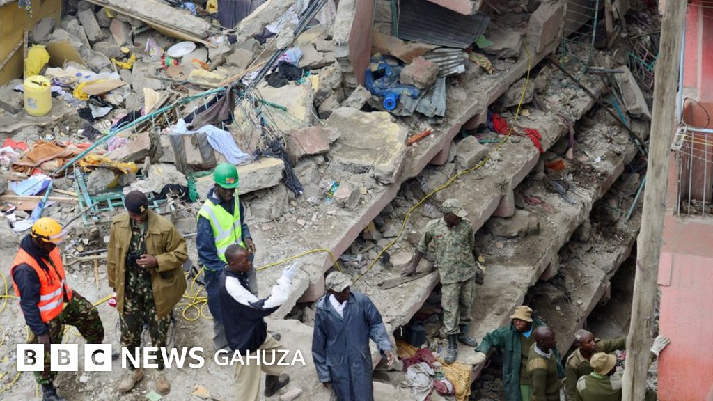 Nyene igorofa yaguye muri Kenya agiye gufatwa - BBC News Gahuza