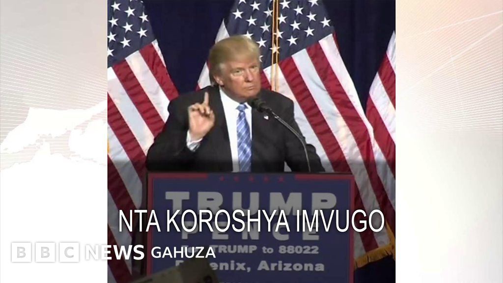 Donald Trump avuga ko azubaka urukuta ku mupaka ruzishyurwa na Mexique ...