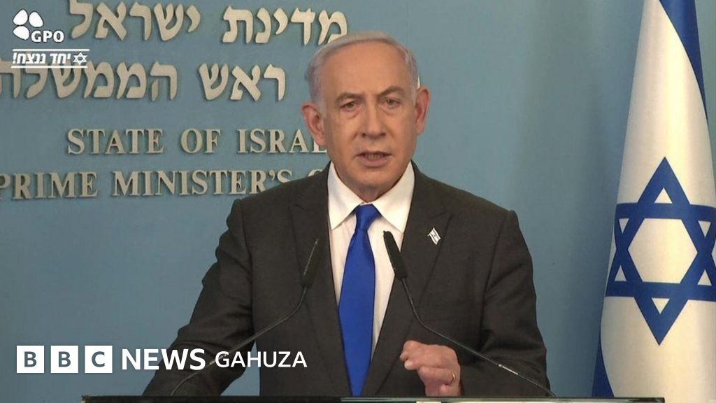 Agahenge muri Gaza: Minisitiri w'intebe wa Israel Benjamin Netanyahu ...