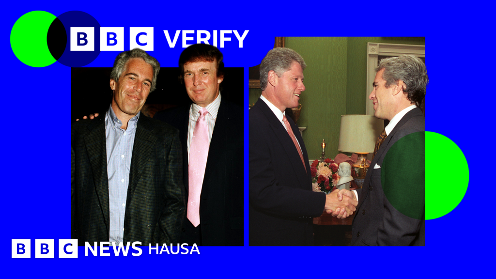 Yadda Trump da Clinton suka yi abota da Jeffrey Epstein - BBC News Hausa