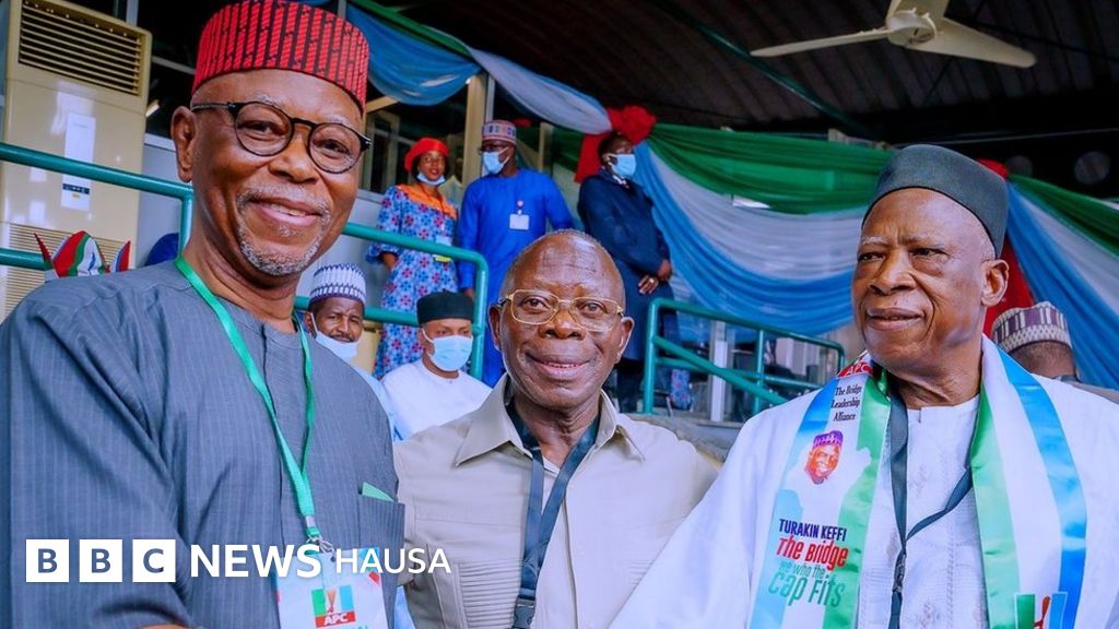 Kalubale biyu da ke gaban sabon shugaban jam'iyyar APC - BBC News Hausa