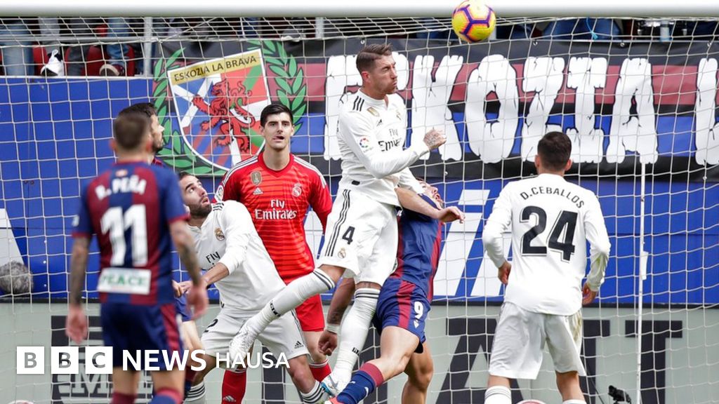 Real Madrid ta kwaso kwallo uku a Eibar - BBC News Hausa