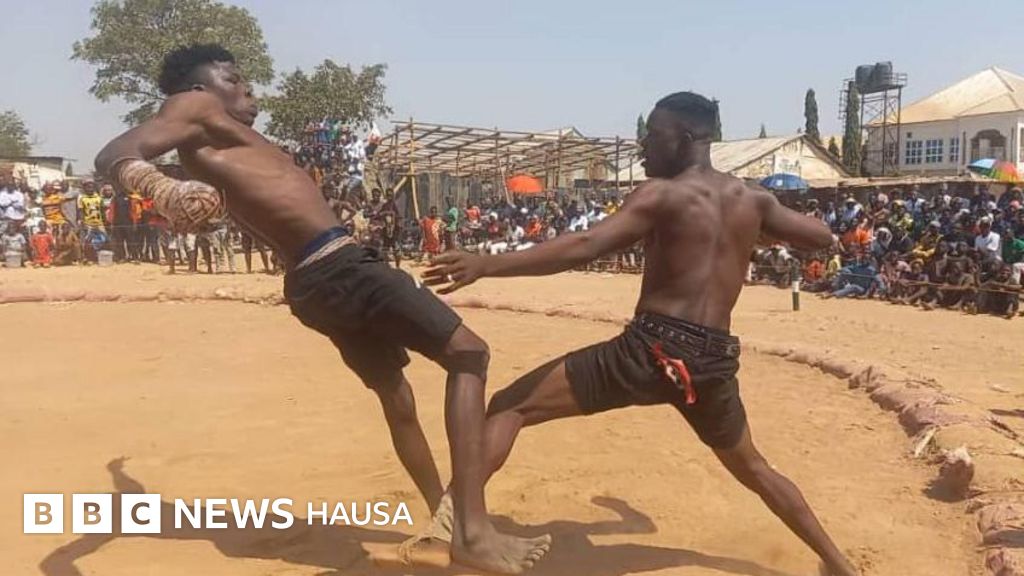Autan ƴar biyat ya buge Ilele a damben Maraba - BBC News Hausa