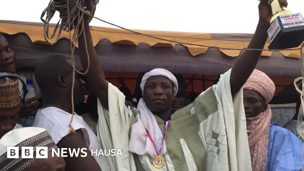 Dambe: Shagon Audu Tunga ya ci mota - BBC News Hausa