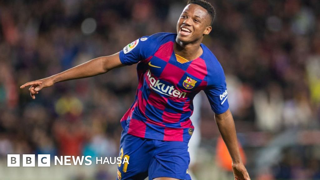 Ansu Fati: Karon farko da ya lashe gwarzon dan kwallon La Ligar Spain ...