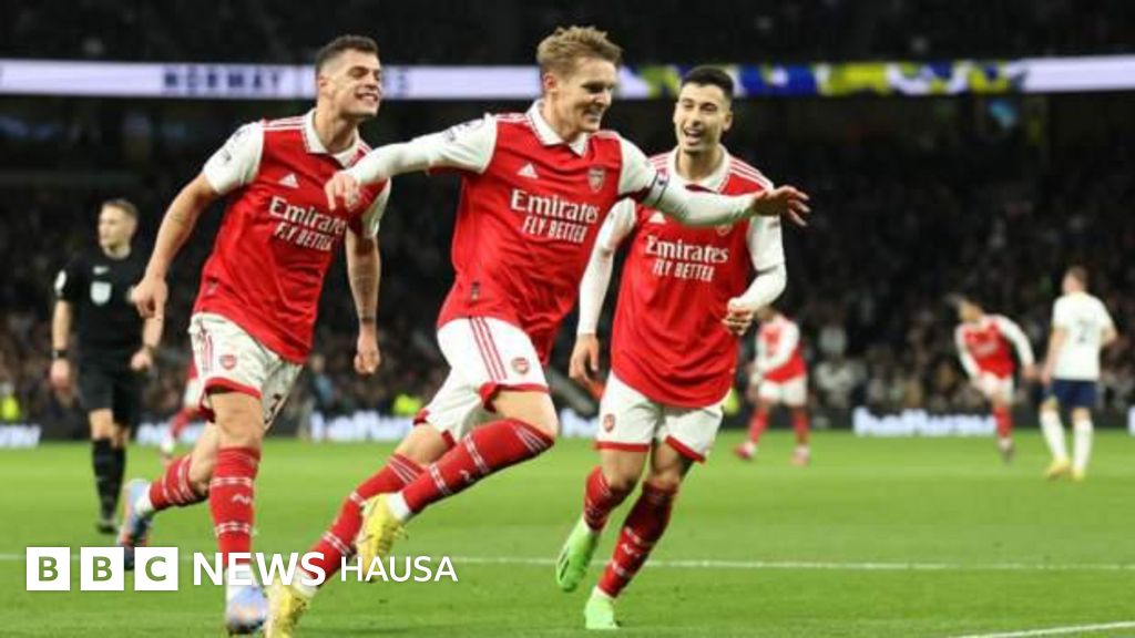 Arsenal ta ci Tottenham gida da waje a kakar bana - BBC News Hausa