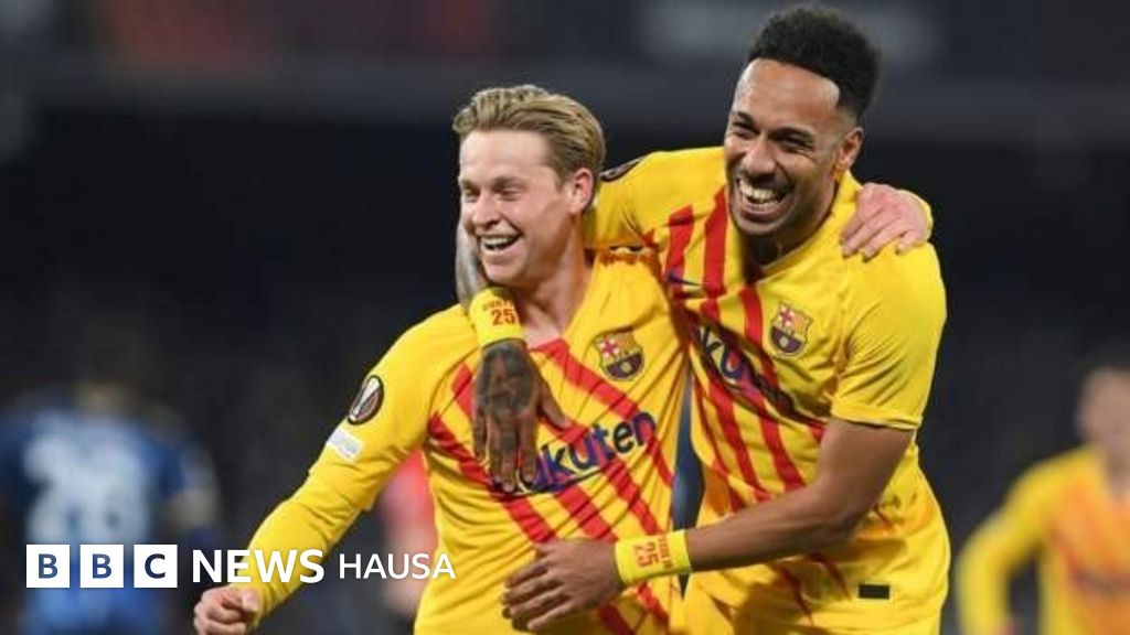 Europa League: Barca ta lallasa Napoli 4-2, Porto da Rangers sun ...