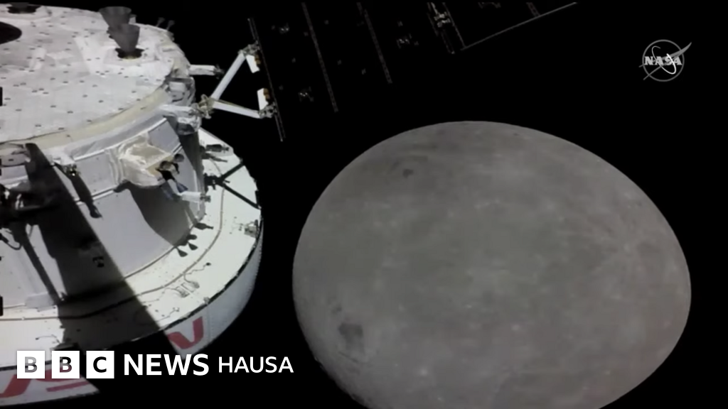 Yadda k﻿umbon Artemis ya isa duniyar wata lami lafiya - BBC News Hausa