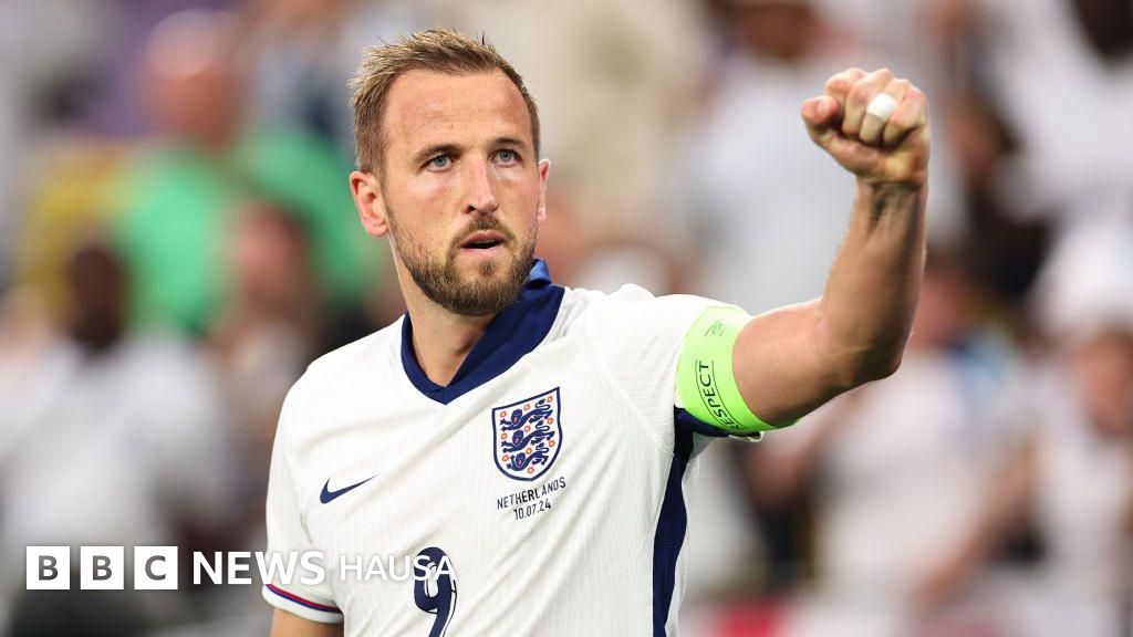 Kane zai buga wa Ingila wasa na 100 a karawa da Finland - BBC News Hausa