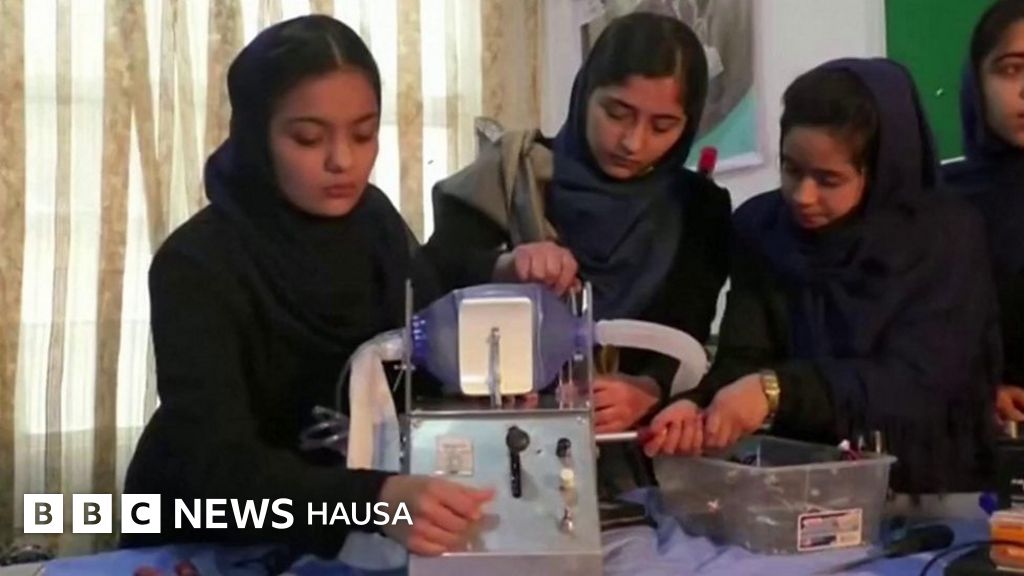 Cutar coronavirus: 'Yan matan da suka ƙirƙiro na'urar taimaka wa masu ...