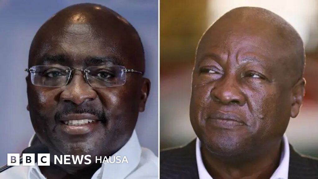 Zaɓen Ghana 2024: Manyan ƴantakara biyu da ke gwara kan ƴan arewacin ...