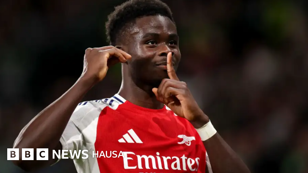 Saka zai ci gaba da zama daram a Arsenal, United da Liverpool na son ...