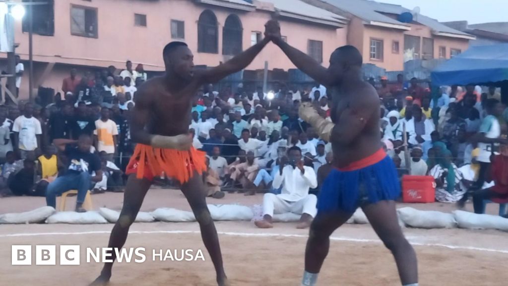 Ali Kanin Bello ya zama sarkin dambe bayan doke Mai Takwasara - BBC ...