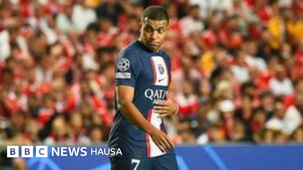 Ban ce zan bar PSG a Janairu - Mbappe - BBC News Hausa