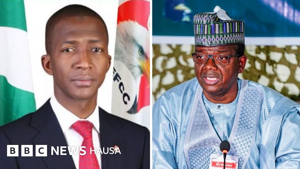 Martanin EFCC kan kalaman Matawalle - BBC News Hausa