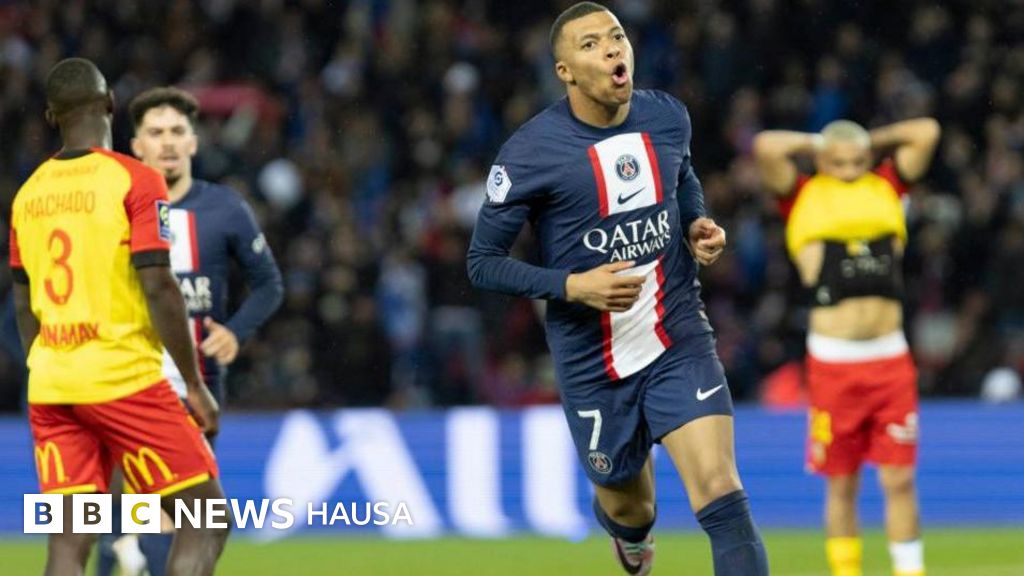 Mbappe ya zama kan gaba a ci wa PSG kwallaye a tarihi - BBC News Hausa