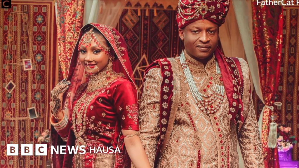 'Abin da ya sa muka shirya bikin aure irin na Indiyawa' - BBC News Hausa