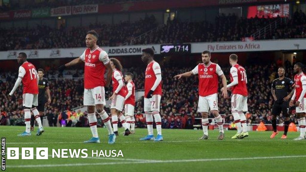 Arsenal ta lallasa United 2-0 - BBC News Hausa