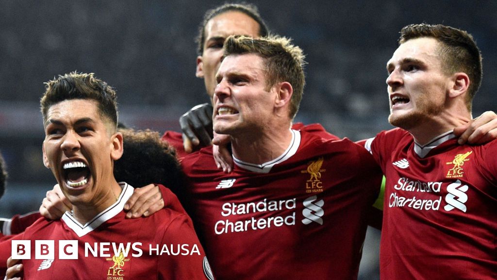 Liverpool ta lallasa Manchester City - BBC News Hausa
