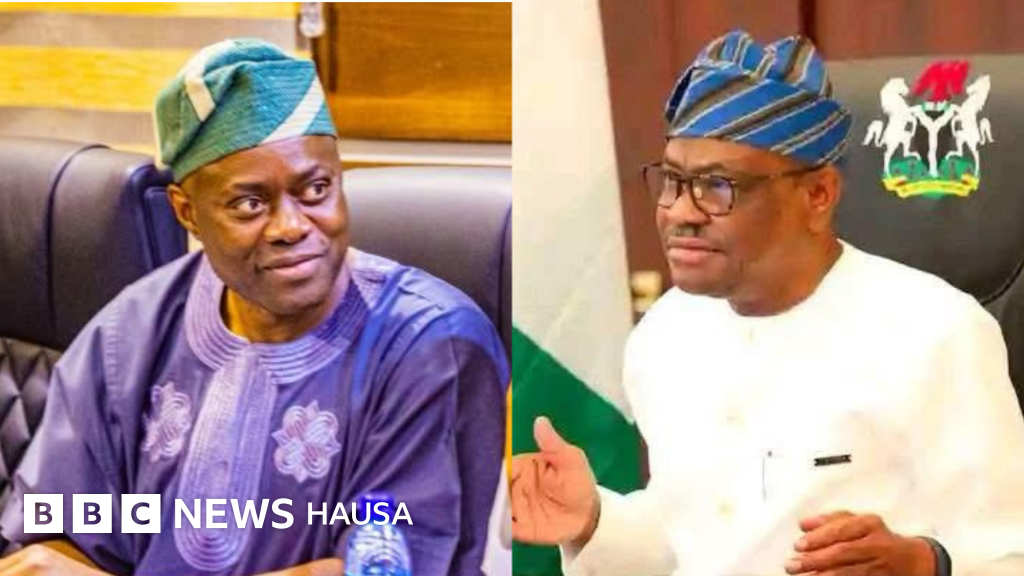 Me ya yi saura ga jam'iyyar PDP bayan Wike da Makinde sun sanya zare? - BBC News Hausa