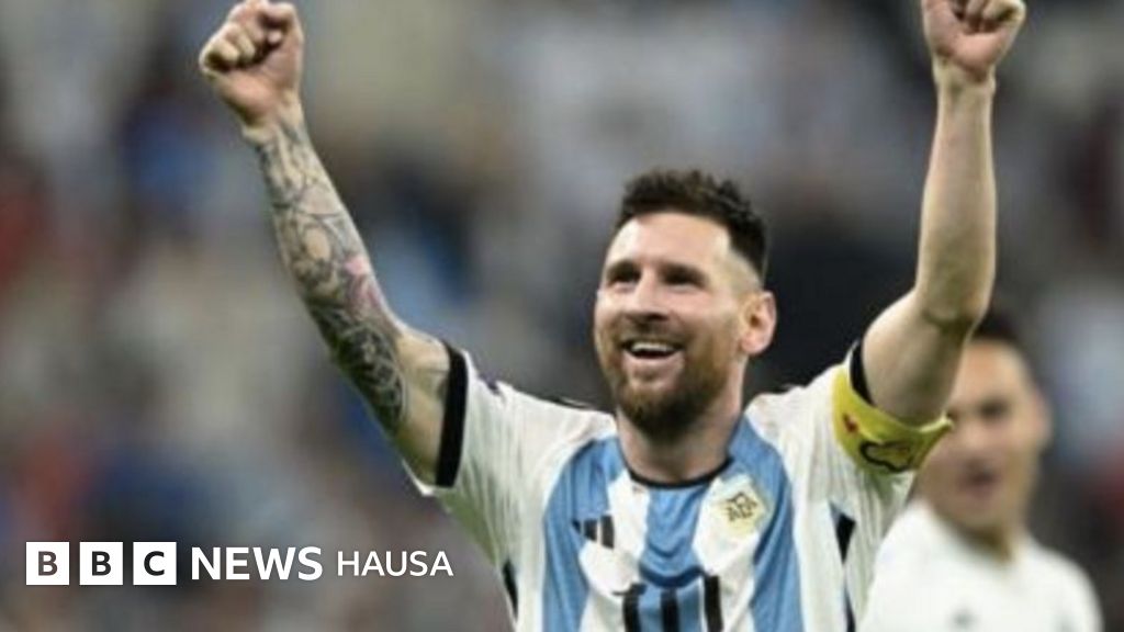 Messi na cikin 'yan wasa 100 mafi tasiri da Times ta lissafa - BBC News ...