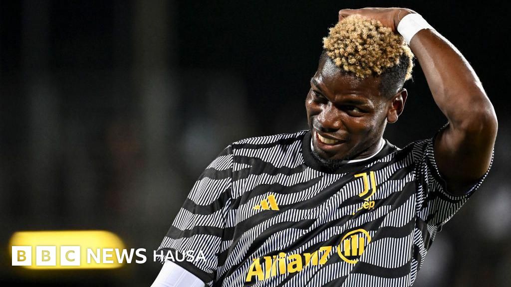 An dakatar da Pogba kan zargin shan abubuwan kara kuzari - BBC News Hausa