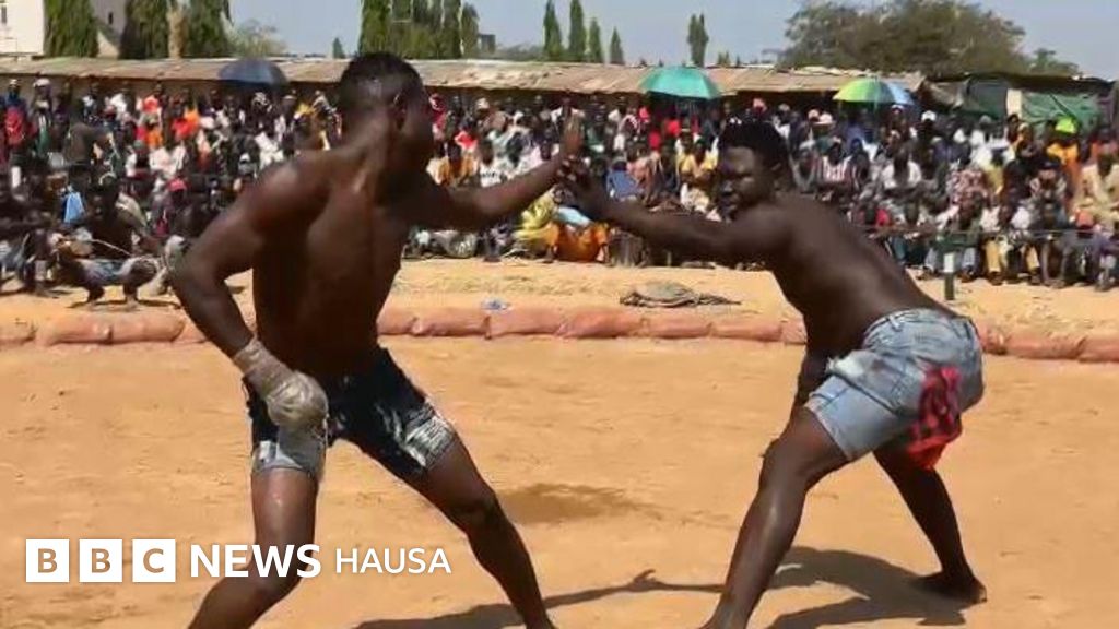 An yi kazamin dambe tsakanin Dan Aliyu da Manun Garkuwa - BBC News Hausa