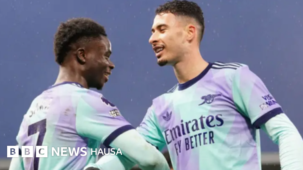 Har yanzu Bukayo Saka da Gabriel Martinelli na jinya - BBC News Hausa
