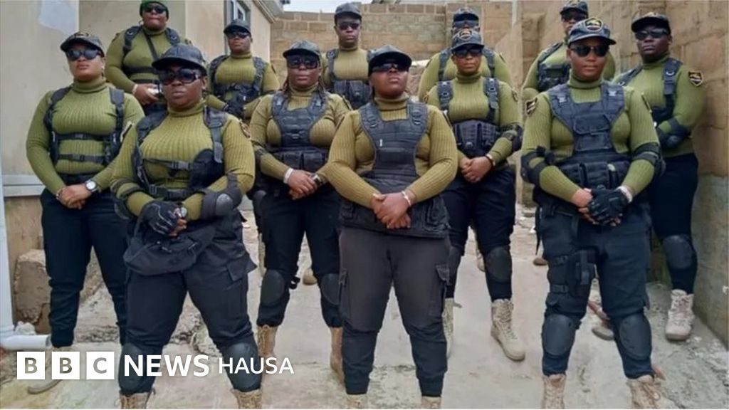 Karfafan mata masu tsaro a wajen taruka da ake zaton 'ƴan maɗigo ne ...