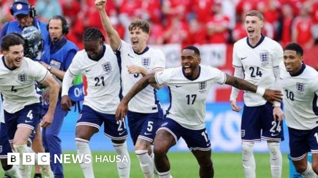 Ingila za ta fafata da Sifaniya a wasan ƙarshe na Euro 2024 - BBC News ...