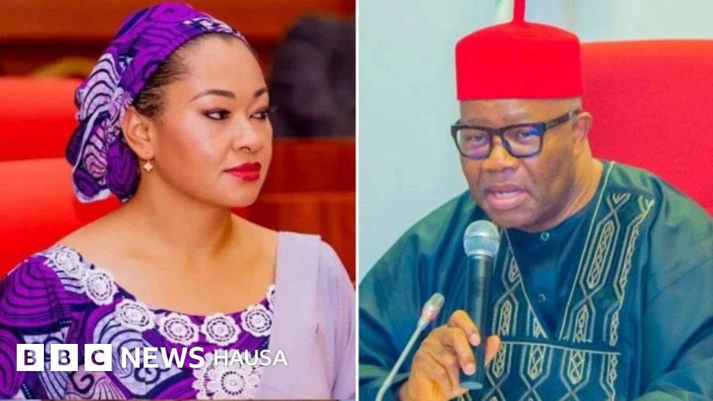 Yadda aka yi cacar baki a majalisar dattijan Najeriya kan rikicin Sanata Natasha - BBC News Hausa
