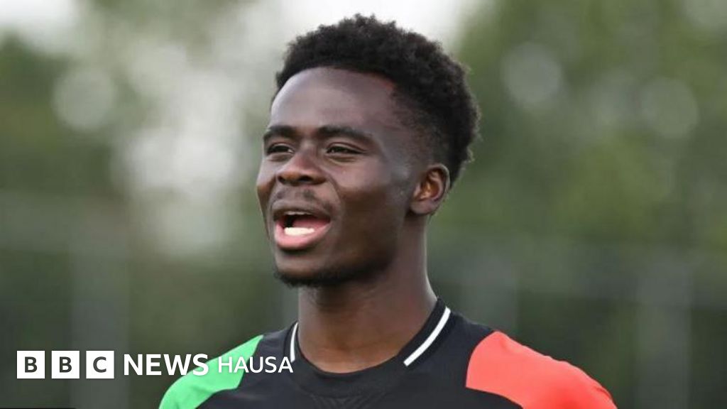Saka zai buga wa Arsenal Champions League da Atalanta - BBC News Hausa