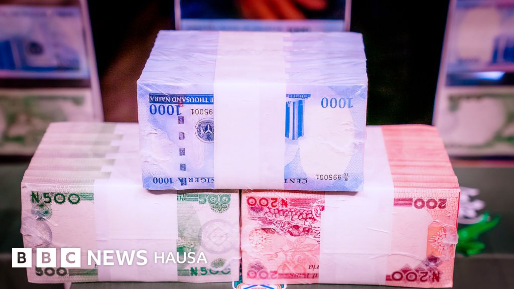 Zabibi da bula da algarura: Ƴ﻿an Najeriya sun cashewa sabbin kudin ...