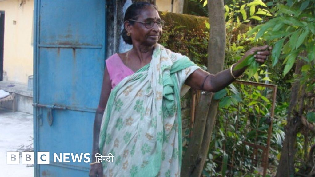 नेहरू को माला पहनाने की सज़ा भुगत रही महिला - BBC News हिंदी