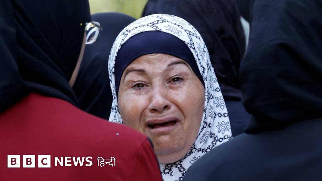 ग़ज़ा में आसमान से बरसती मौत, वेस्ट बैंक में हालात कैसे हैं? - BBC News हिंदी