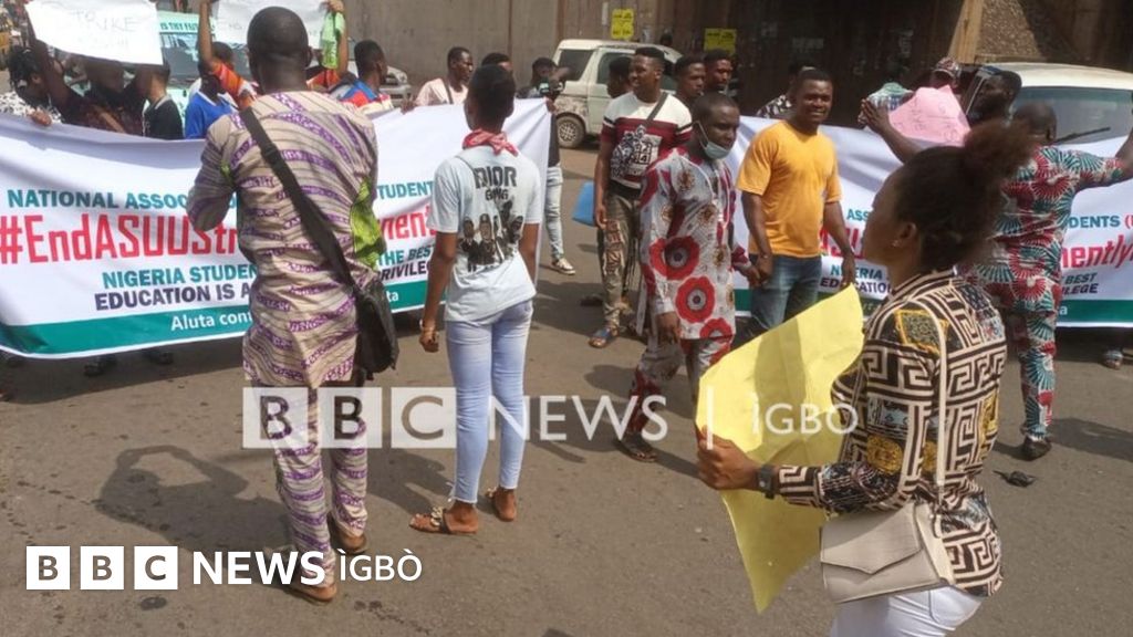 ASUU Strike: Onyeisiala Buhari arịọla ndị ASUU ka ha kwụsị abụbụọrụ - BBC News Ìgbò