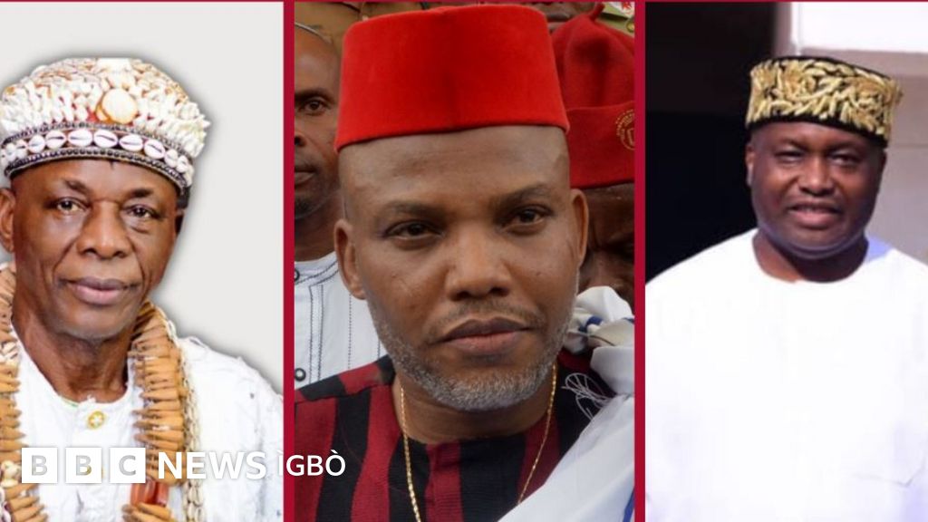 Ozi Eze Chukwuemeka Igbo na Ifeanyi Ụbah sịrị Nnamdi Kanu ziri ha zie ndị Igbo - BBC News Ìgbò
