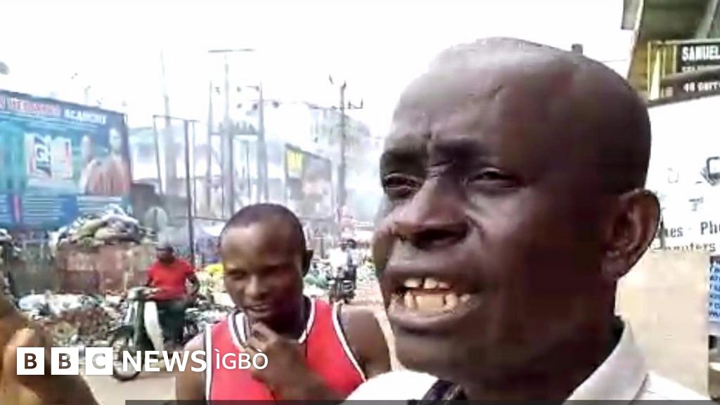 Anambra state: Ndị Nnewi na-eti mkpu ikpo ahịhịa 'Bank Road' - BBC News ...