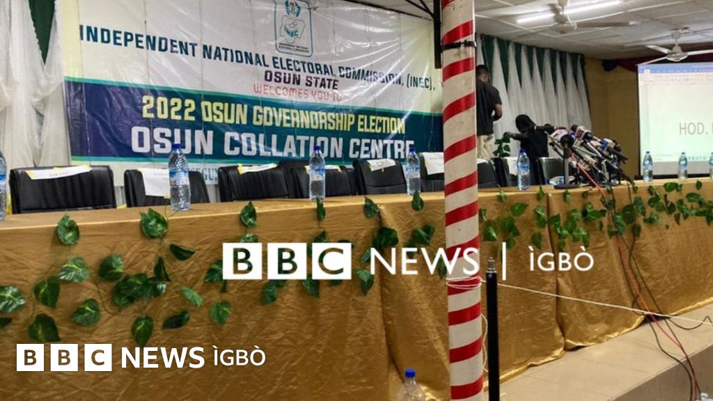 Osun state election: Soro mpụtara ntuliaka ọkwa gọvanọ Osun steeti ebe ...